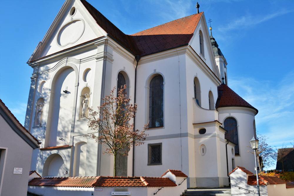 Die Kirche St. Gallus und Ulrich in Kißlegg im Westallgäu | Montaregio